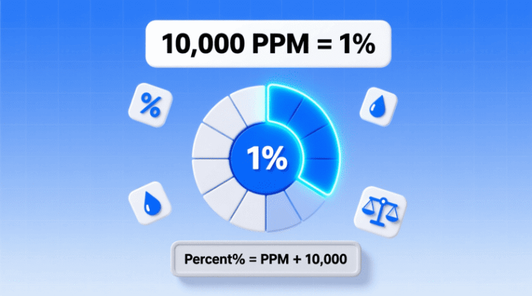 10,000 PPM To Percent — Simple Conversion, Formula