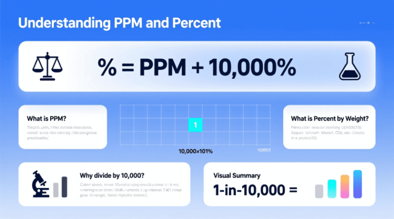 PPM To Percent By Weight — Formula, Explanation